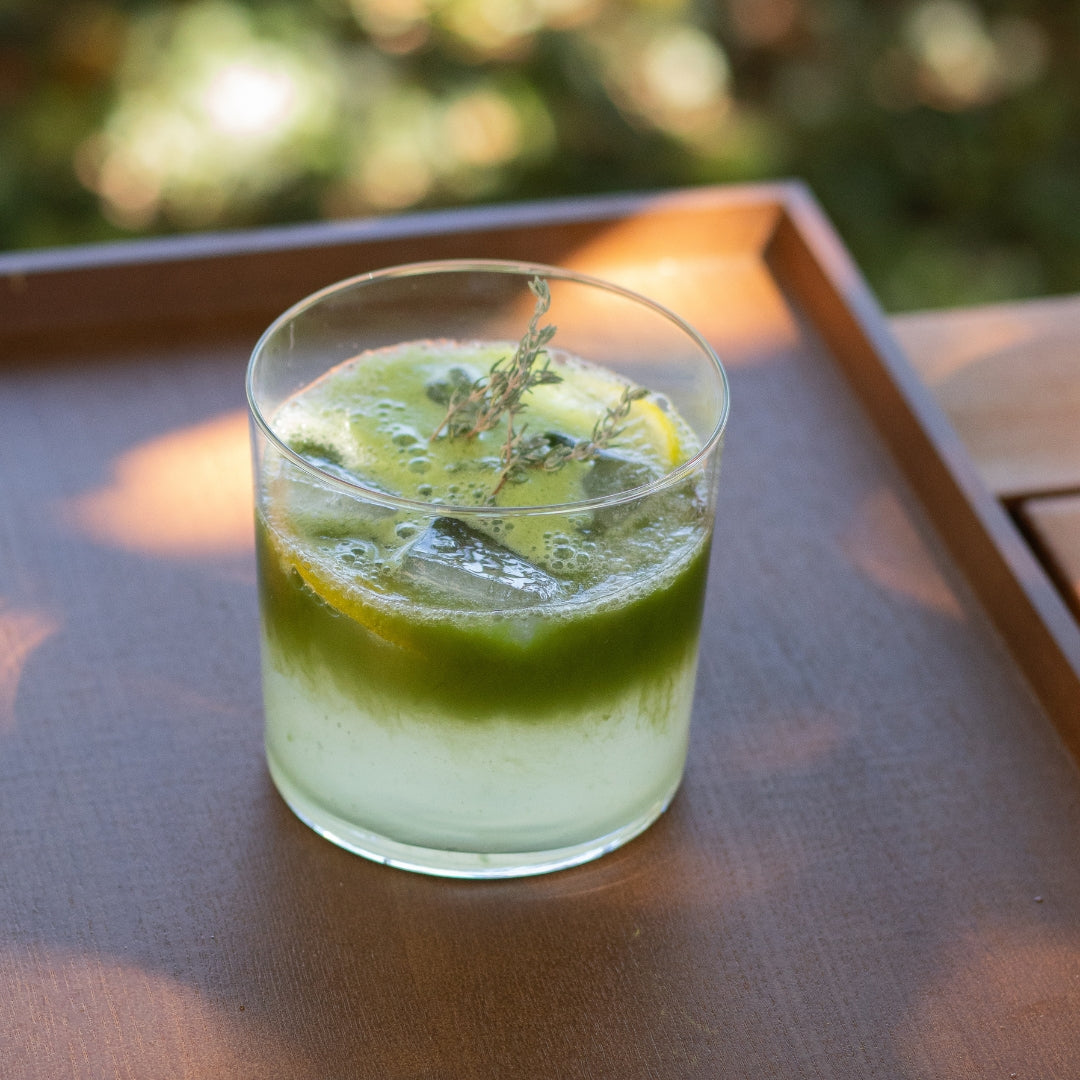 RECETTE DE MOCKTAIL MATCHA YUZU RAFRAÎCHISSANT – Anatae