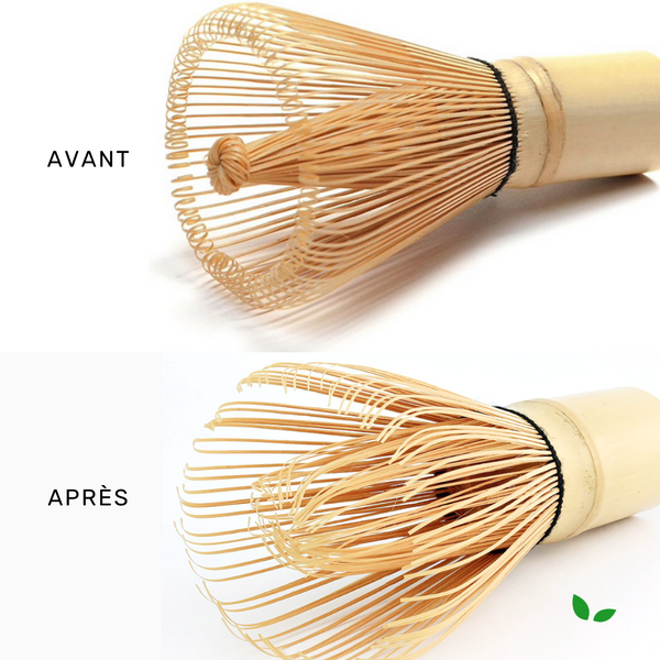 Fouet à thé matcha en bambou Chasen – Anatae