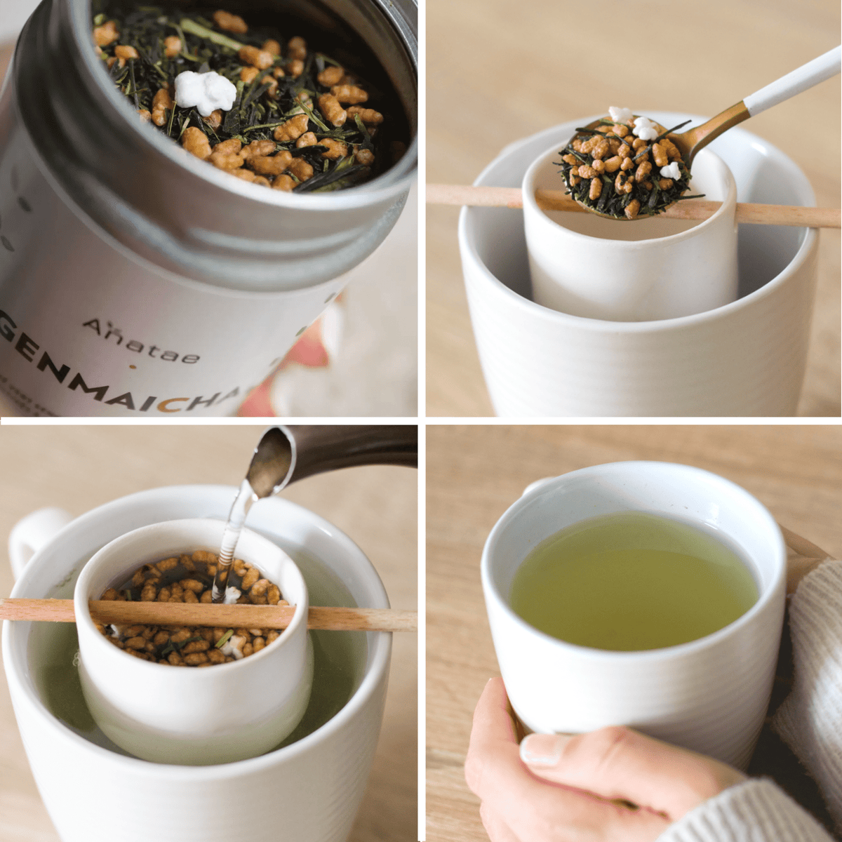 GENMAICHA BIO - THÉ VERT JAPONAIS – Anatae