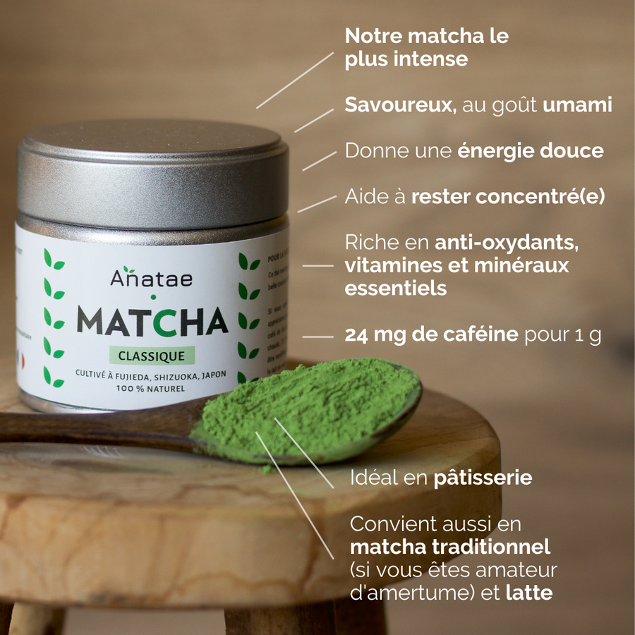POUDRE DE MATCHA BIO JAPONAIS – Anatae